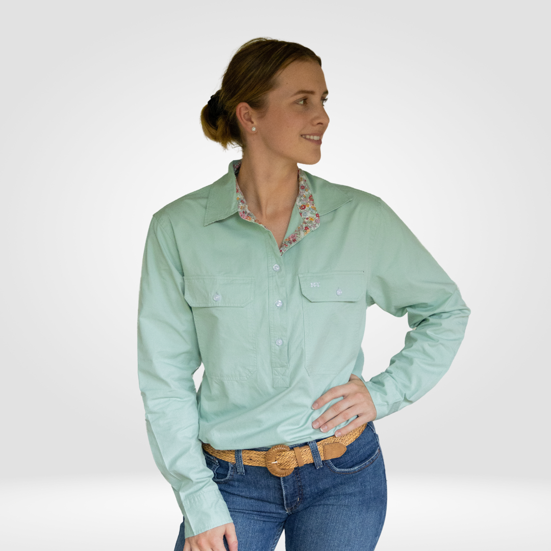 Sage Work Shirt – Hide to Tide Pty Ltd